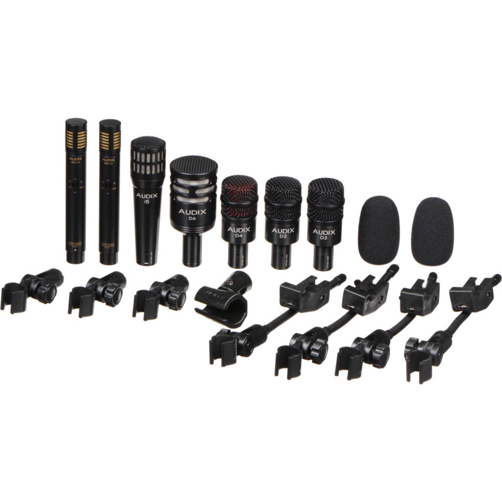 Audix DP7 7-piece Drum Microphone Package - Sweet Muzic Pro Audio