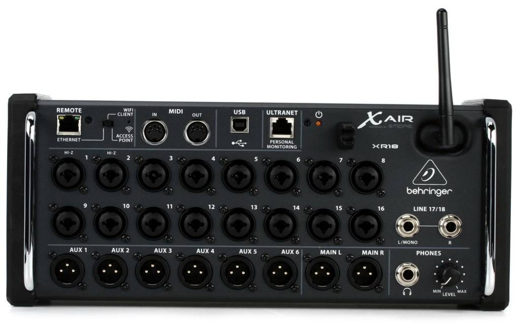 Behringer X Air XR18 18-channel Tablet-Controlled Digital Mixer - Sweet ...