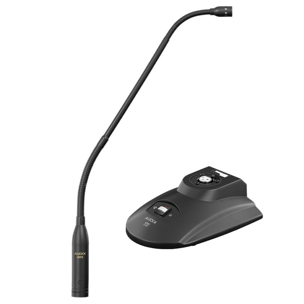 Audix ADX12 Professional Miniature Gooseneck Condenser Microphone ...