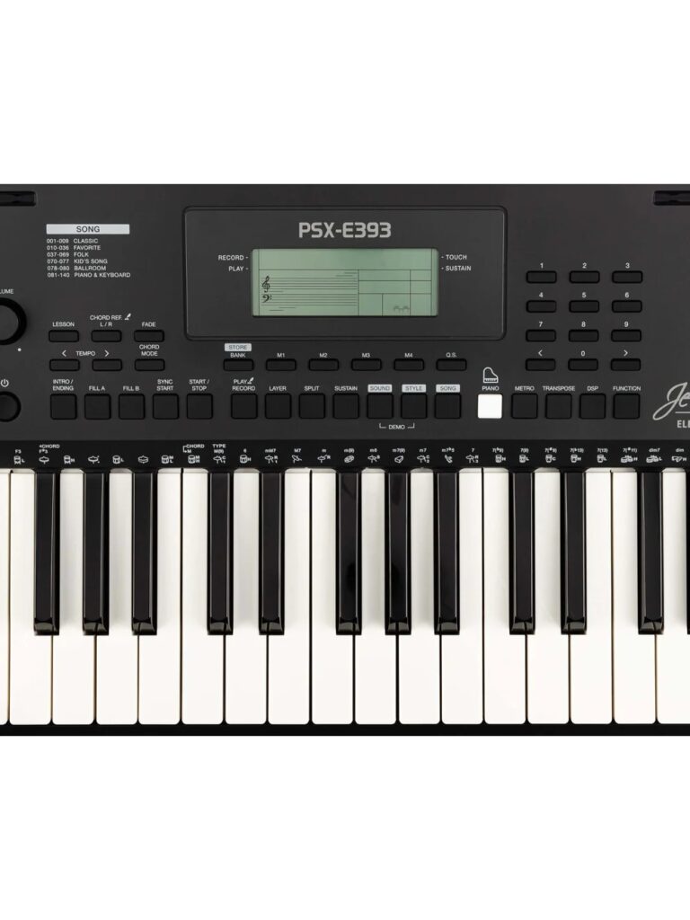 Jean Paul PSX-E393 Portable Keyboard - Sweet Muzic Pro Audio